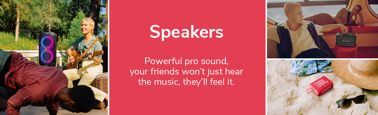 Speakers — Shop and Ship Online