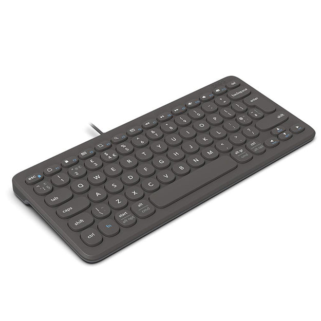 Zagg Connect 12" Universal Wired Type-C Keyboard - Grey — Shop and Ship ...