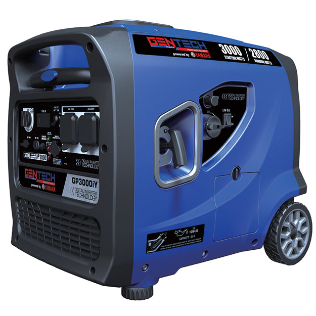 Gentech 3000 Watt Digital Pure Sine Wave Petrol Inverter Generator (Po ...
