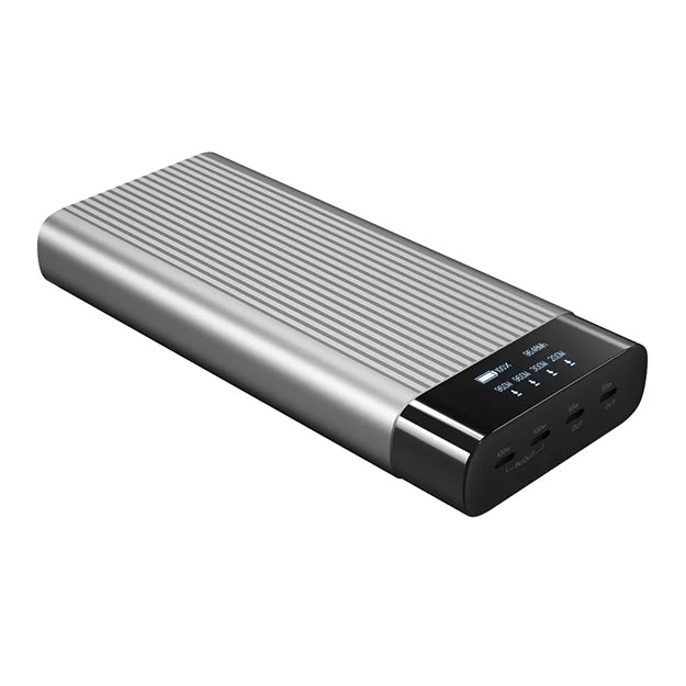 HyperJuice 245W USB-C 100Wh Battery Pack - Black & Silver — Shop and ...
