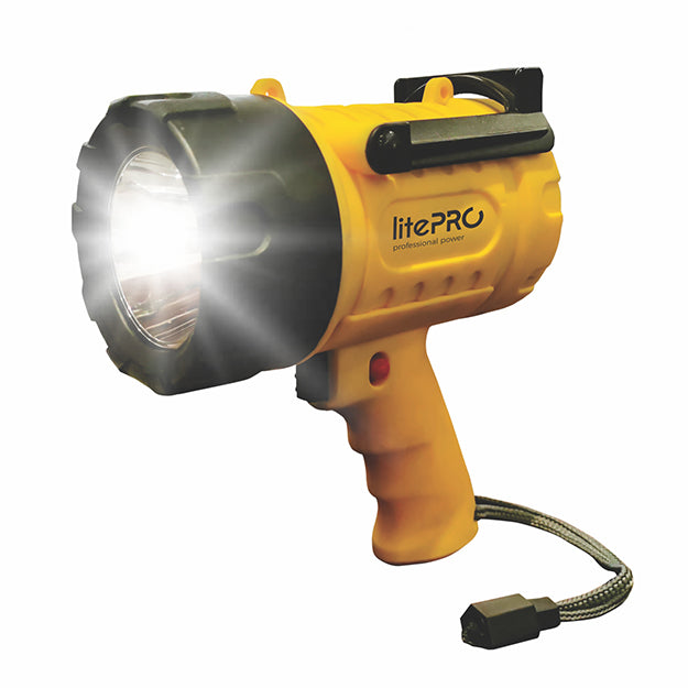 LitePro 10-Watt USB Rechargeable Spot Light 500 Lumens - Black — Shop ...