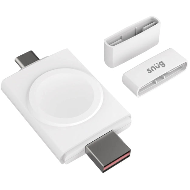 Snug Magnetic Wireless Charger For Apple Watch - White — Shop and Ship ...