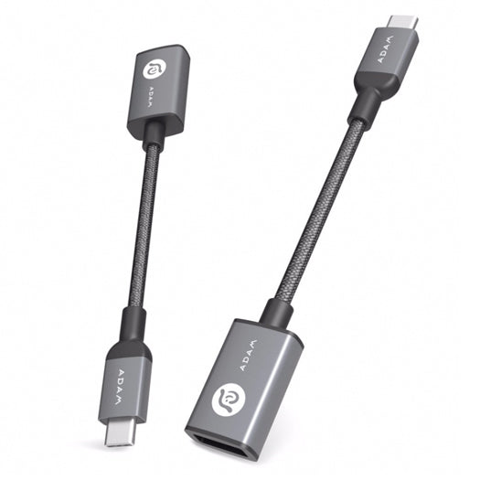 Adam Elements USB-C to USB Adapter - Grey — Shop and Ship Online